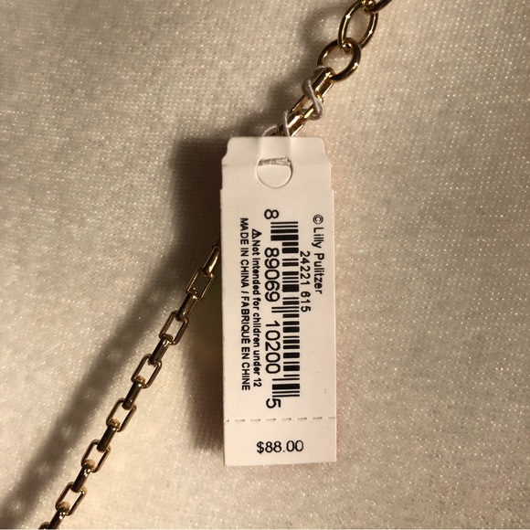 Lilly Pulitzer | Jewelry | Lilly Pulitzer Long Coral Colored Pendant ...